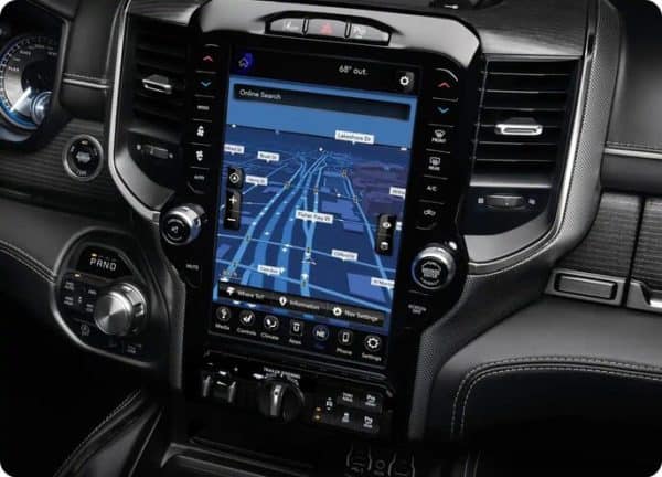 About Dodge Ram 12 inch Screen: The Largest-In-Class Touchscreen